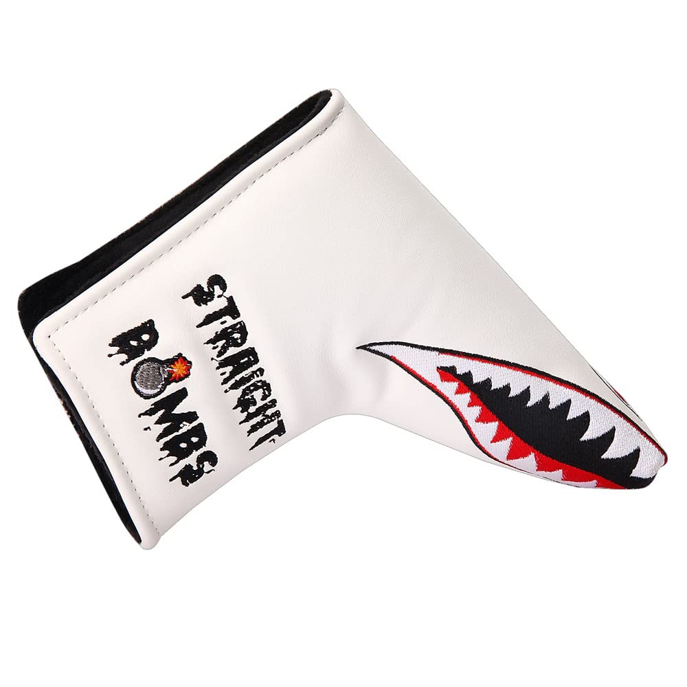 Golf USA Embroidery Blue Golf Blade Putter Headcover