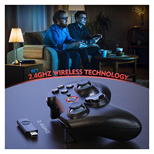 HEBBES 2PCS AR 9101 Gamepad Android Joystick 2.4G Wireless Control Compatible with PC Steam PS3 Android Phone TV Box Tablet (Color : P3)