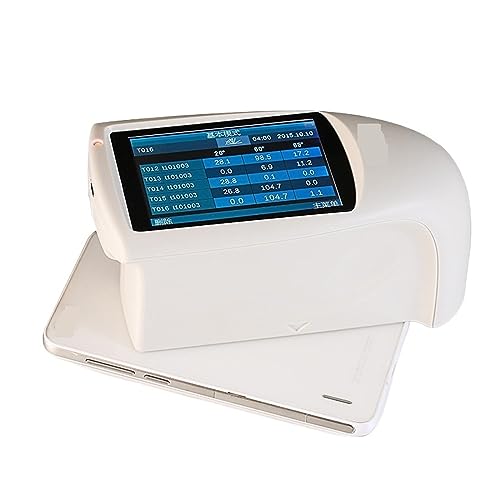 KYKYK Colorimeter, High Resolut Glossmeter 20°60°85° Digital Gloss Meter for Automobile Coating Marble Plastic Gloss Tester Portable High-Precise Digital Color Analyzer