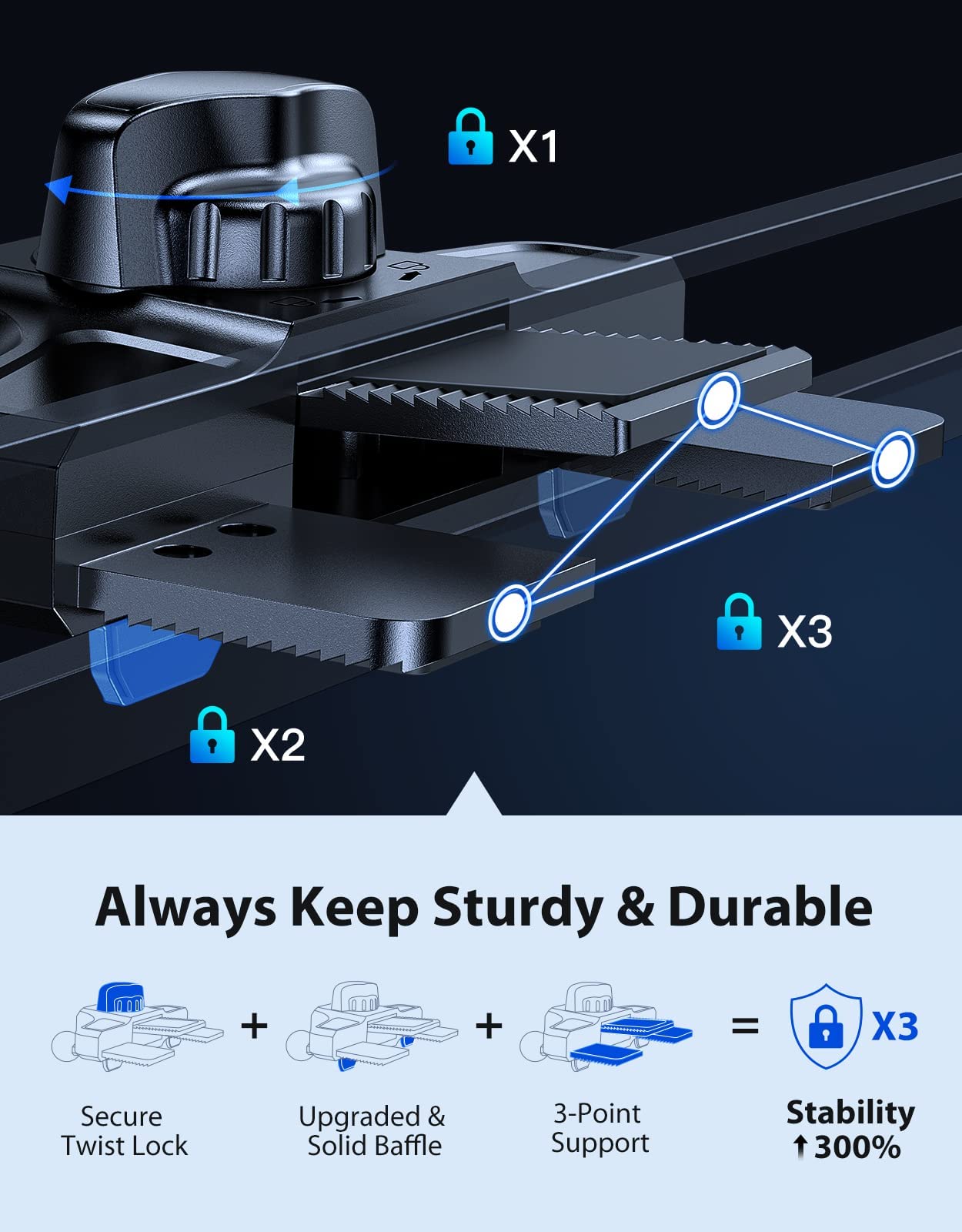 VICSEED 2022 Newest Upgraded Metal CD Clip