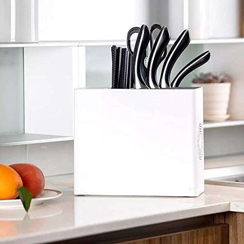JHHDP Household Multifunctional Knife Rack, Drying Knife Sharpening Intelligent Storage Rack Kitchen Rack Knife Supplies