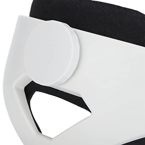 Head Strap with Head Cushion for Oculus Quest 2 VR Head Strap VR Glasses Accessories Set Replacement for Oculus Quest 2 Comfortable Protective Reduce Pressure - White