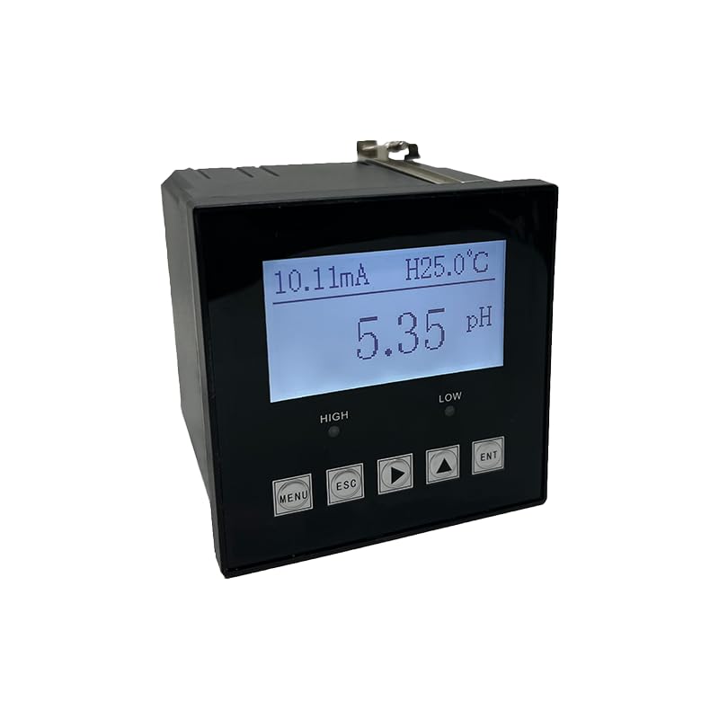 PH Tester Industrial Online pH Meter Controller Wastewater Composite Electrode Probe Sensor Detector Meter