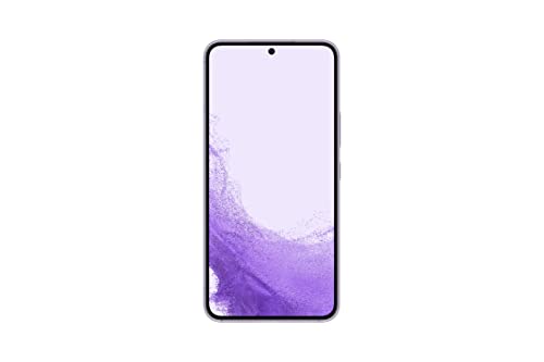 SAMSUNG Galaxy S22 Cell Phone, Factory Unlocked Android Smartphone, 128GB, 8K Camera & Video, Night Mode, Brightest Display Screen, 50MP Photo Resolution, Long Battery Life, US Version, Bora Purple