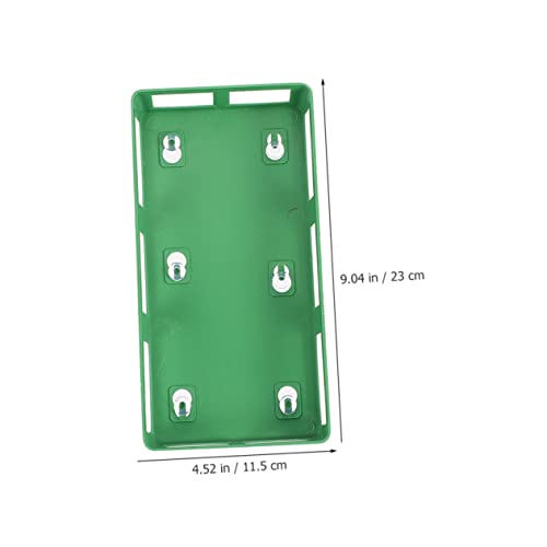 Garneck 4pcs Six-Claw Suction Cup for Wedding Car Fresh Flower Cage Flower DIY Stand Flower Cage Frame Wedding Floral Holder Wedding Flower Tray Plastic Florist Supplies Rectangle