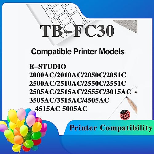 DUOBEY Compatible TB-TF30 Waste Toner Container for Toshiba E-Studio 2000AC 2010AC 2050C 2051C 2500AC 2510AC 2550C 2551C 2505AC 2515AC 2555C 3005AC Printer Waste Toner Cart 1 Pack