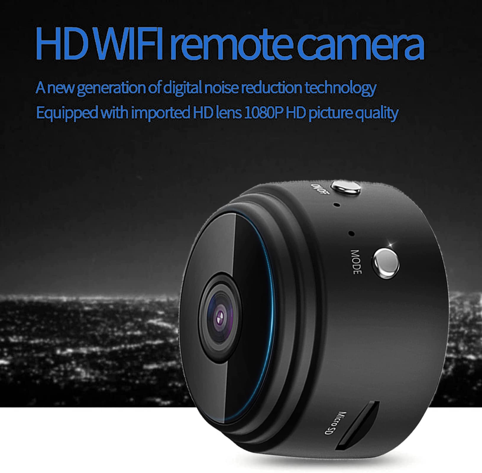 Hidden Video Cameras-1080P HD Pet Camera Mini Indoor Security Camera, for Indoor Outdoor, with App, Night Vision, Local & Cloud Storage