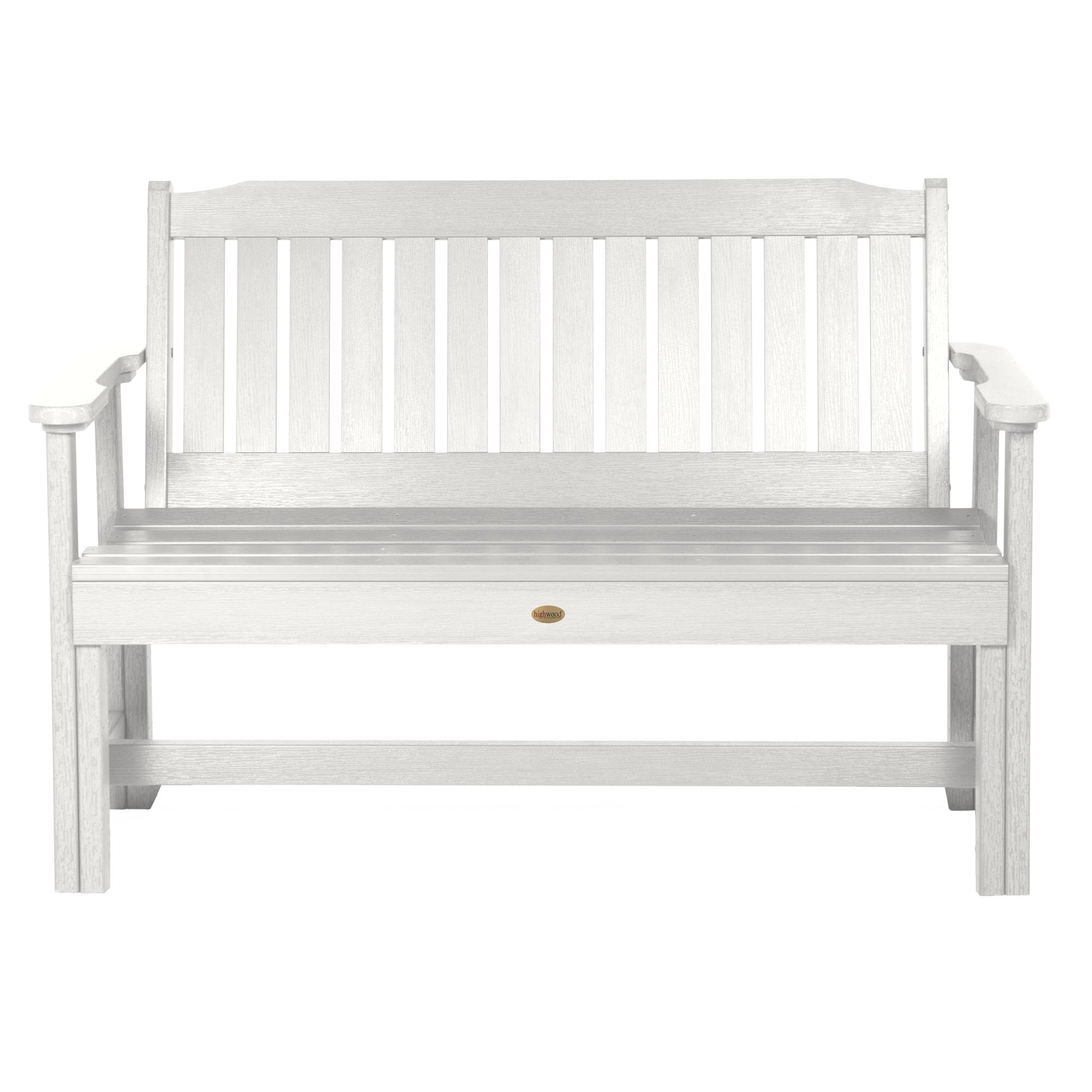 Sequoia Professional CM-BENSQ42-WHE Commercial Grade Exeter 4 Foot Garden Bench, White