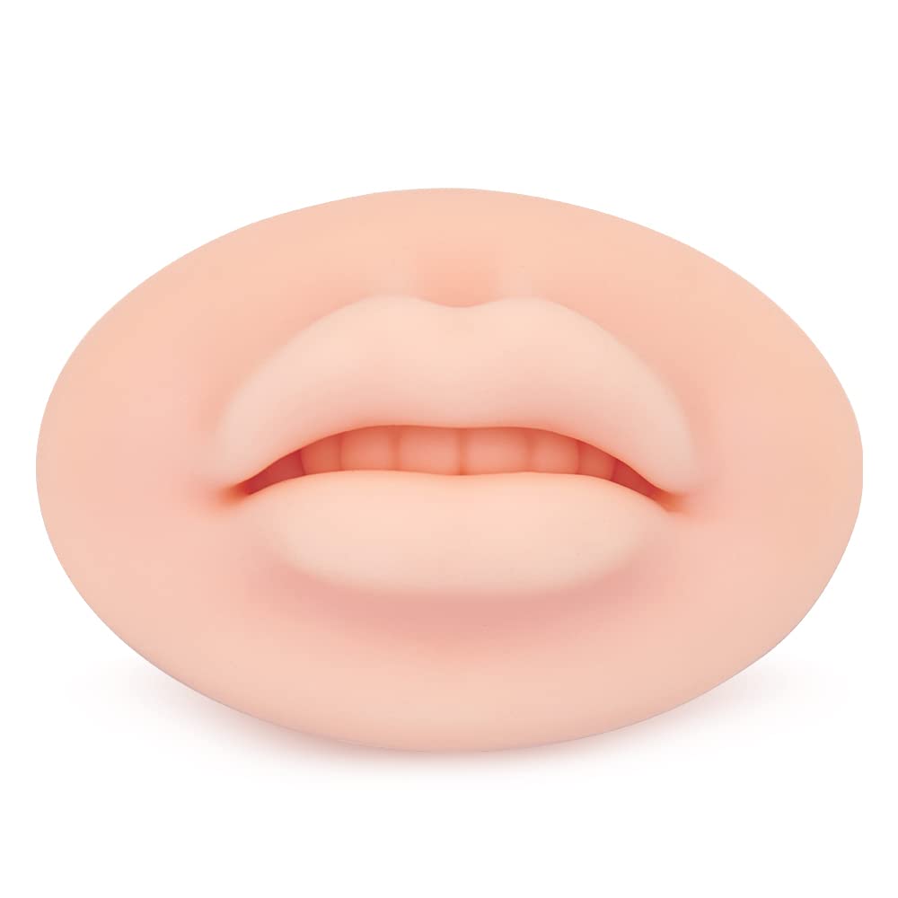 M - 5D Soft Silicone Realistic Lip Practice Module For Semi Permanent Make Up - Lip Tattoo - Permanent Make Up Supplies