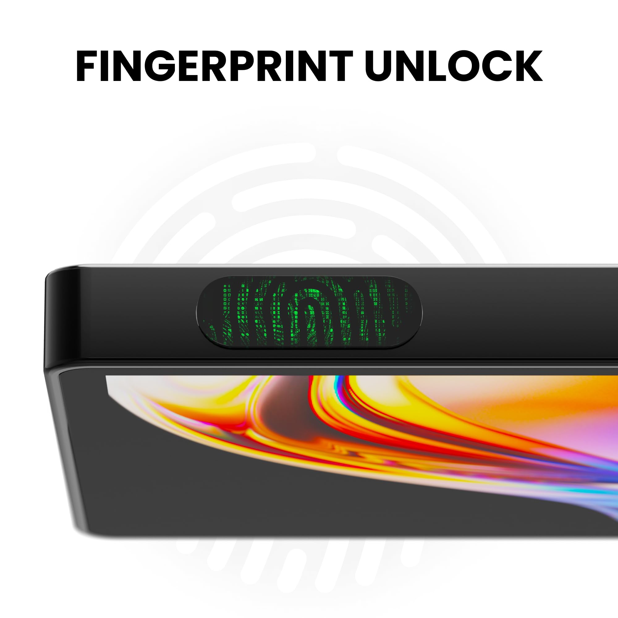OneKey Pro Crypto Hardware Wallet - 4 EAL 6+ Highest Security Chips, 5000+Coins & NFT, Anti-Tamper 3.5" Touchscreen, HD Camera & Bluetooth, Fingerprint Unlock, Cold Storage for BTC, ETH, SOL, BNB...