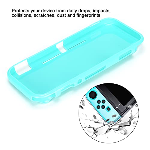 Game Console Protective Cover, Non Slip, Durable and Stylish, TPU Material Safe and Environmentally Friendly, Non Yellowing, wear Resistant, Anti Fingerprint(Turquoise)