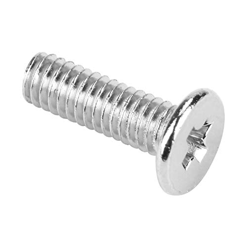 M2.5 Screws Laptop Screws Computer Screws Assortment Kit 100pcs M2.5 Carbon Steel Machine Screw Flat Head Screws Machinery Repair Parts(M2.5 * 12 * 5)