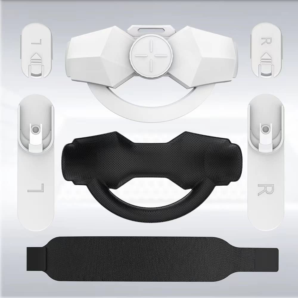 Head Strap for Oculus Quest 2, Elite Strap Replacement for Meta/Oculus Quest 2, Ergonomic Comfort Quest 2 Head Strap for Enhanced Support and Comfort in VR