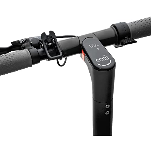 XPRIT H10K 10'' Electric Scooter, 15Ah Long-Range Battery for up to 28 Miles Range, 350W Motor, LED Dashboard (Black)