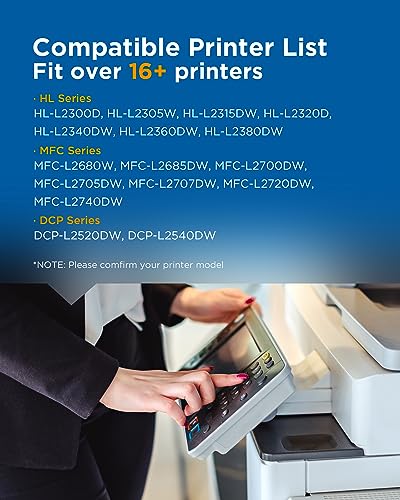 Timink TN660 Compatible Toner Cartridge Replacement for Brother TN660 TN-660 TN 660 TN630, Compatible with HL-L2300D HL-L2380DW HL-L2320D DCP-L2540DW MFC-L2700DW MFC-L2685DW Printer (2 Black Toner)