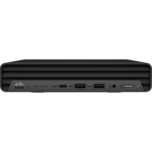 HP Elite Mini 800 G9 Desktop Computer - Intel Core i7 12th Gen i7-12700T Dodeca-core (12 Core) 1.40 GHz - 16 GB RAM DDR5 SDRAM - 512 GB M.2 PCI Express NVMe SSD - Mini PC,Black
