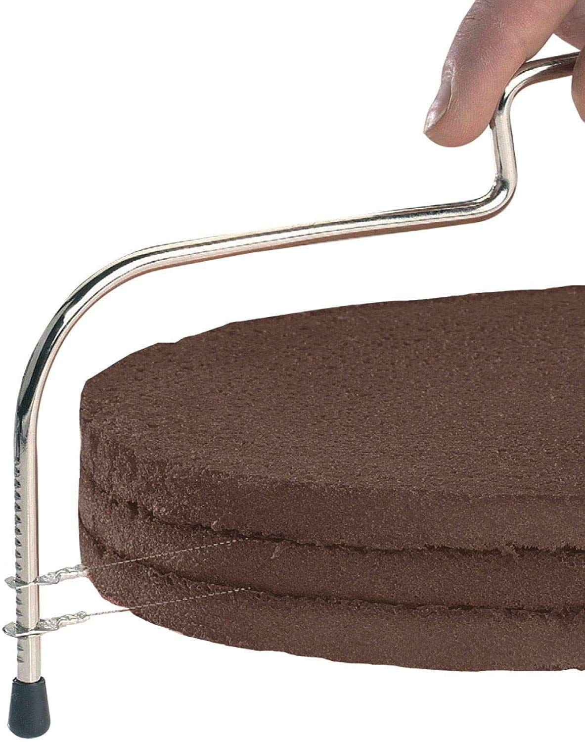 Feishiong 13 Inch Cake Cutter Wire Cake Slicer Non-Toxic Stainless Steel Cake Leveler