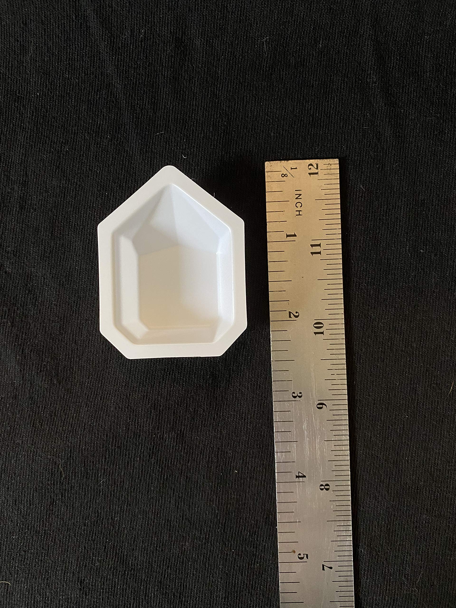 Pour Boats, W-P43-WH-100, 43mm, Small, White, Pack of 100