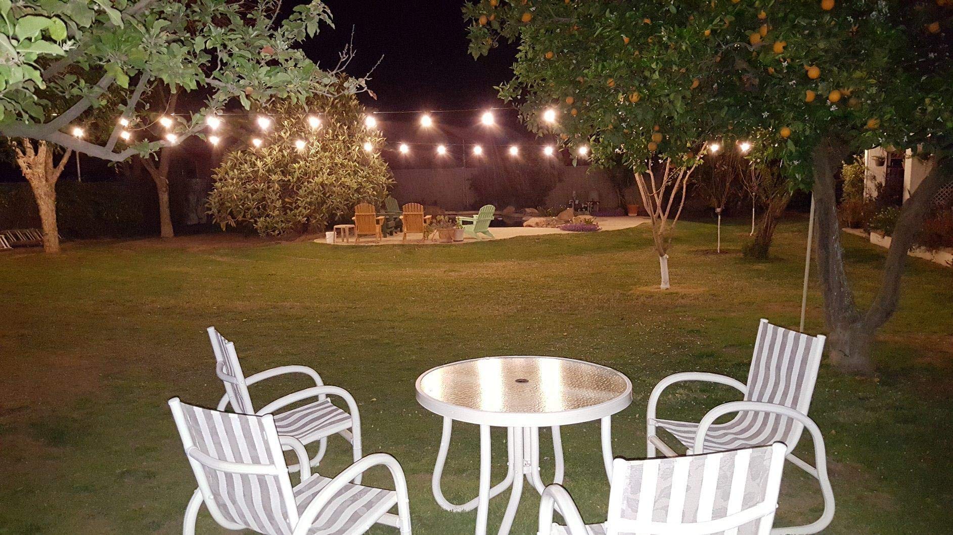 Shatterproof & Waterproof S14 String Light Bulbs-Equivalent to 10 W, S14 led Bulb fits for Commercial Outdoor Patio Garden Vintage Lights, E26 Base 2200K CRI>90,70LM,Warm White(15 Pack)