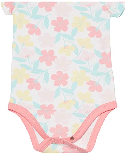 Nautica Sets (KHQ) Baby Girls 3 Pieces Pant Set, White/Conch Shell, 3/6M US