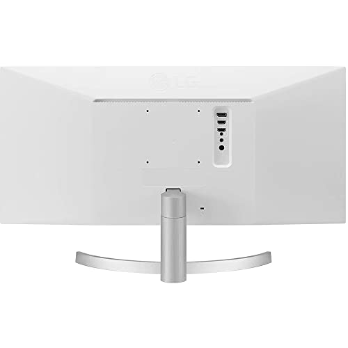 LG 29WN600-W 29" UW-FHD (2560x1080) 75Hz 5ms IPS FreeSync Monitor, White (Renewed)