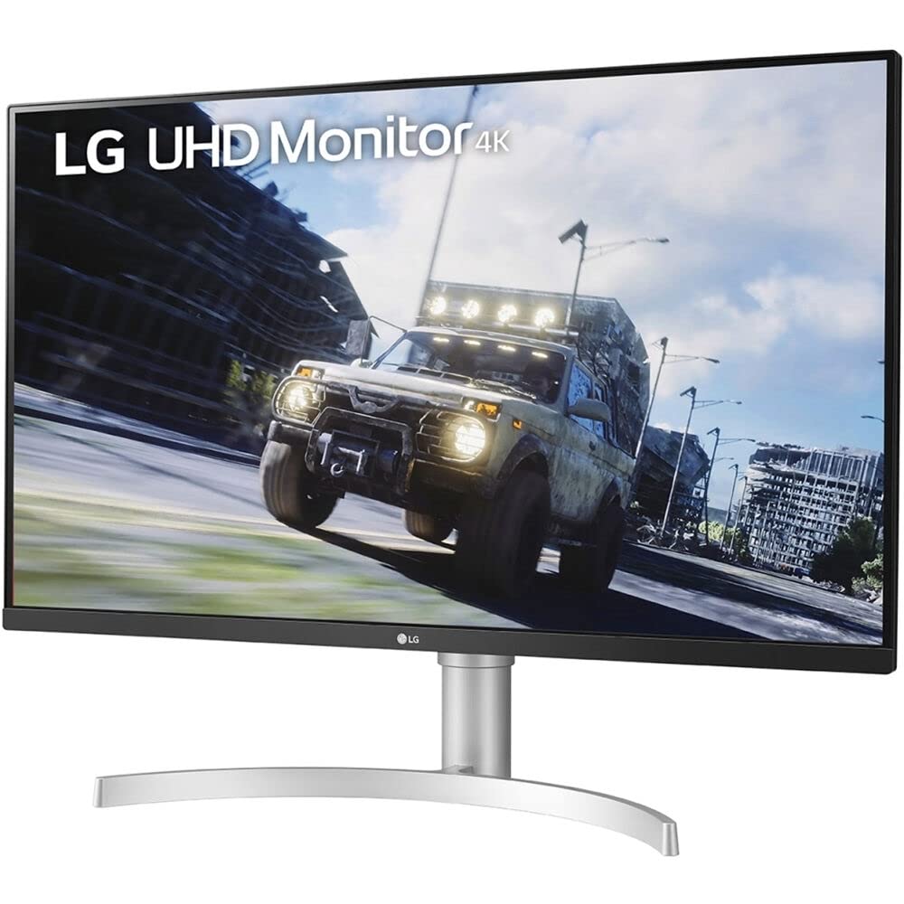 LG 32UN550-W 4k 31.5" LCD FreeSync Monitor, Black (Renewed)