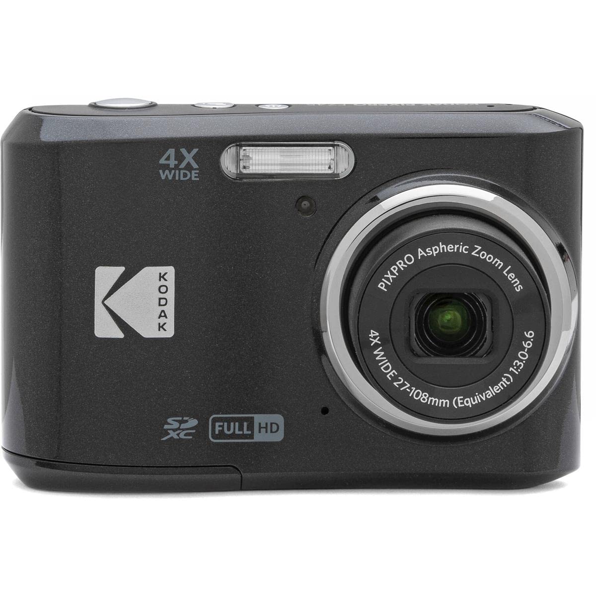Kodak PIXPRO FZ45 Friendly Zoom Digital Camera (Black) Bundle with Camera Case (2 Items)