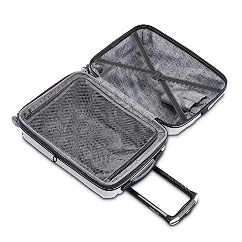 Samsonite Centric 2 Hardside Expandable Luggage with Spinners | White | 22X14X9 Carry-on