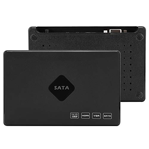 HP 250GB 2.5 Inch SATA SSD Internal Solid State Hard Drive, Music Image Video Player for Laptop and Desktop Updating, Support decoding of RM RMVB and FLV(US Plug)