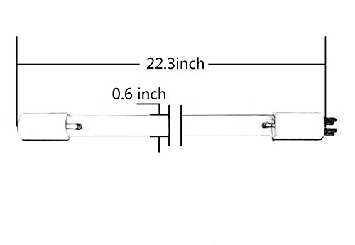 HQUA-OWS-6L 25W UV Tube for 6 GPM System