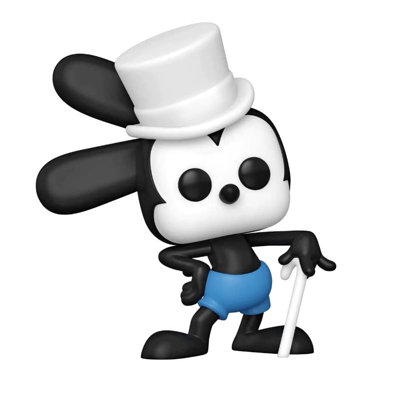 Funko POP! Disney: Disney 100 - Oswald The Lucky Rabbit Chase Bundled with a Byron's Attic Pop Protector