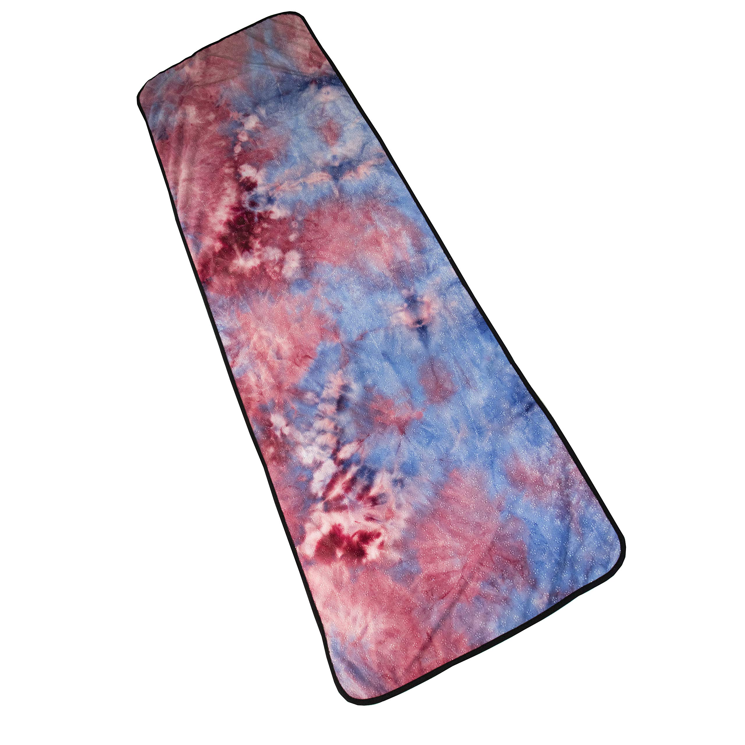 EvriFit Yoga Towel, Absorbent Microfiber, Soft and Durable, Ideal for Bikram Hot Yoga, Suitable for All Levels, Pink