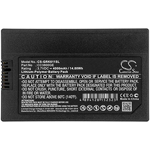 LGJHYJGH 4000mAh Li-Polymer Replacement Battery for DPI 612 Flex, Druck DPI 611, Druck DPI 612 CC3800GE