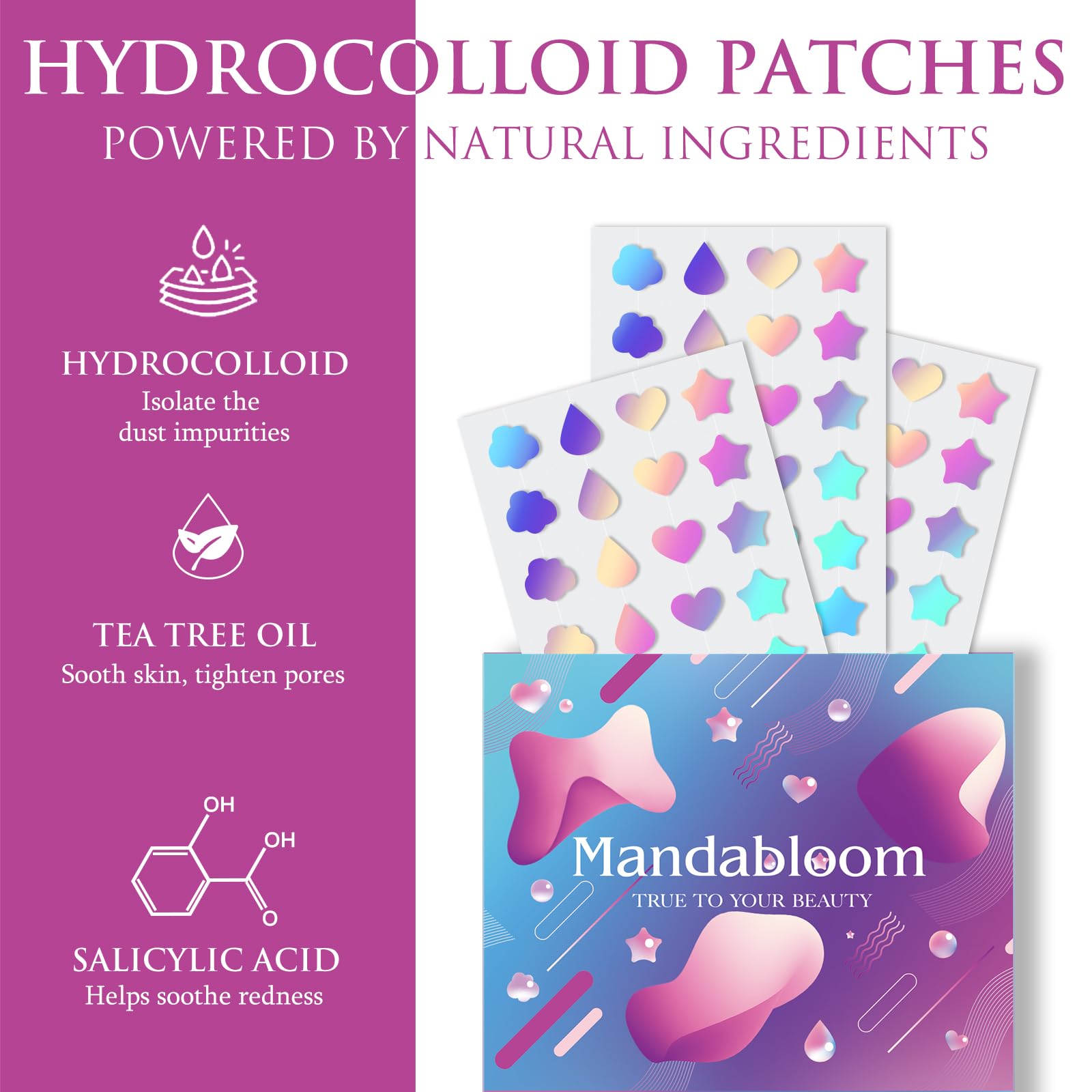 Mandabloom Acne Pimple Patch (Bling)