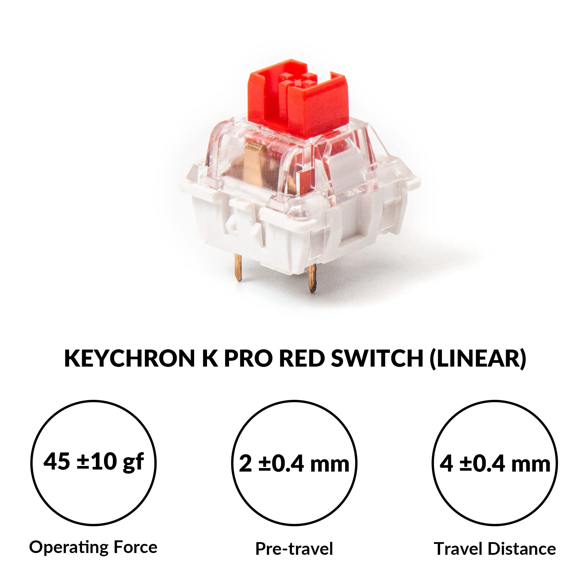 Keychron V2 Wired Custom Mechanical Keyboard, 65% Layout QMK/VIA Programmable Macro with Hot-swappable Keychron K Pro Red Switch Compatible with Mac Windows Linux (Frosted Black - Translucent)
