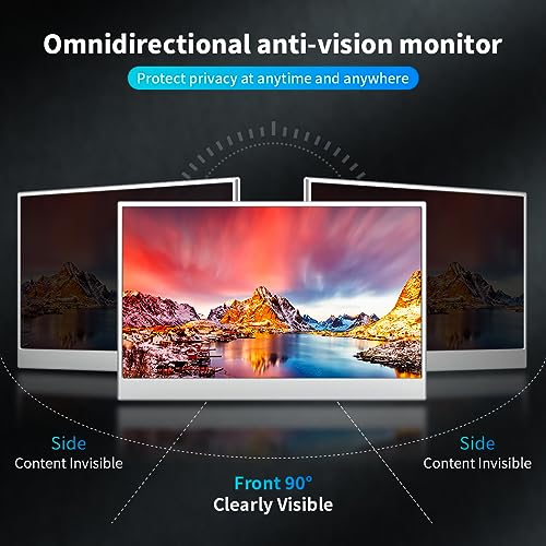 Magedok Portable Monitor,14”Touchscreen Monitor,FHD 1080p,100% sRGB Display,with USB-C,HDMI,Mini DP,Folding Kickstand Extend Second Screen for Laptop/PC/Phone/Switch/Xbox