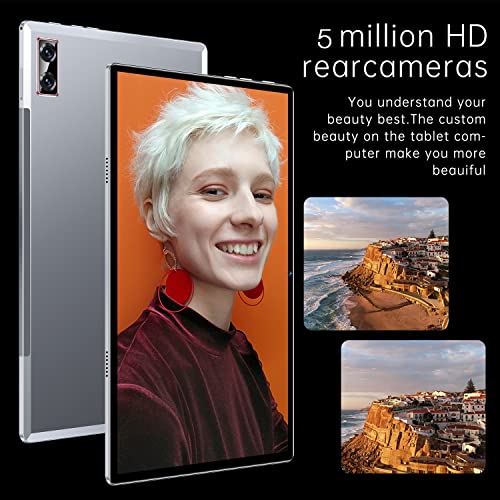 Pad G18 Android Tablet, 10.1” IPS Full HD Display, 64GB, Updated Octa-Core Processor, for Movies and Books, WiFi, Dual-SIM Support(2022 Release) - Blue