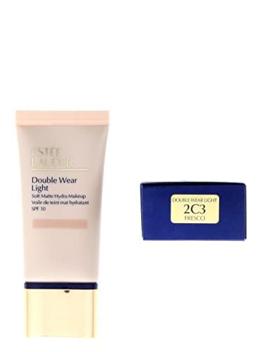 Estee Lauder Double Wear Light Soft Matte Hydra Makeup, 1 Ounce. 2C3 Fresco