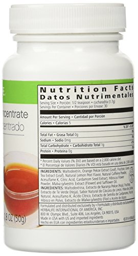 Herbalife Tea Concentrate Lemon Flavor 1.8oz