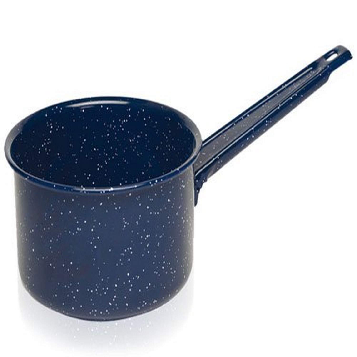 IMUSA USA Enamel Sauce Pan, 1.25-Quart, Blue