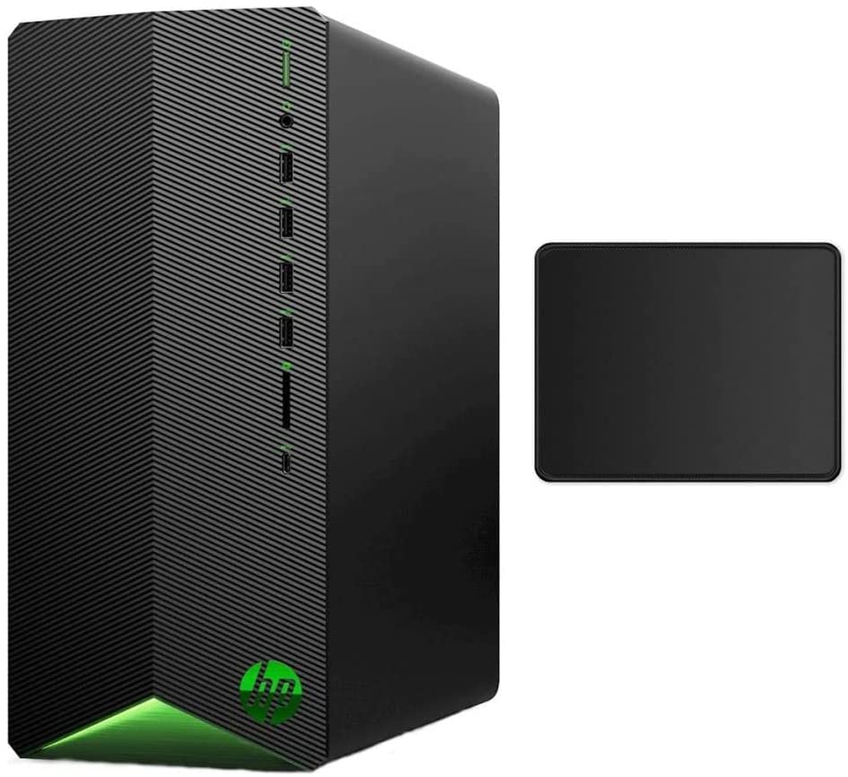 HP Pavilion Gaming Premium Desktop | AMD Ryzen 3 5300G | 8GB RAM | 1TB SSD | Nvidia Geforce GTX 1660 Super Graphics | Windows 11 Home | Keyboard and Mouse | with Mouse Pad Bundle