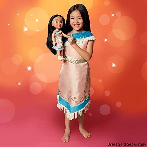 Disney Princess My Friend Pocahontas Doll 14" Tall includes Removable Outfit and Shoes