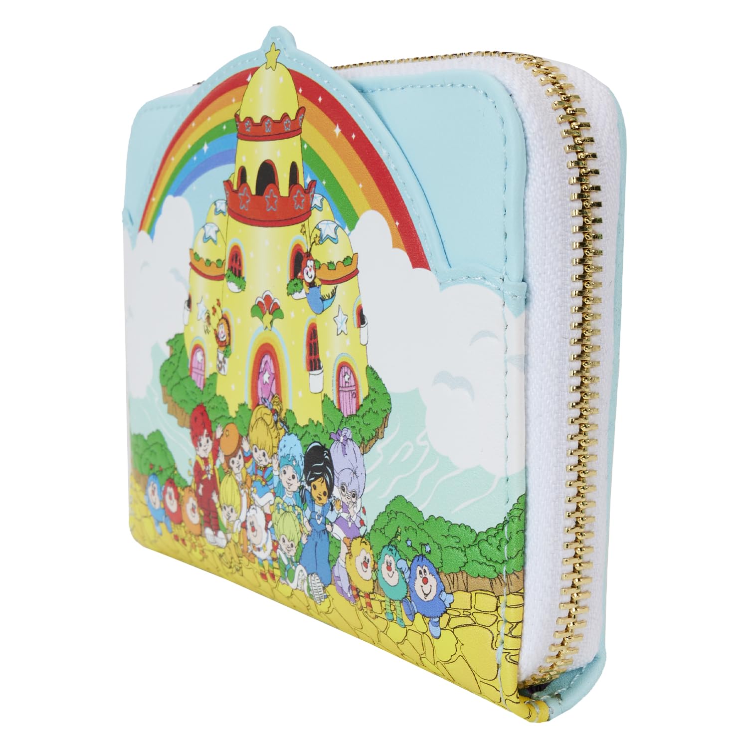 Loungefly Rainbow Brite Color Castle Zip Around Wallet