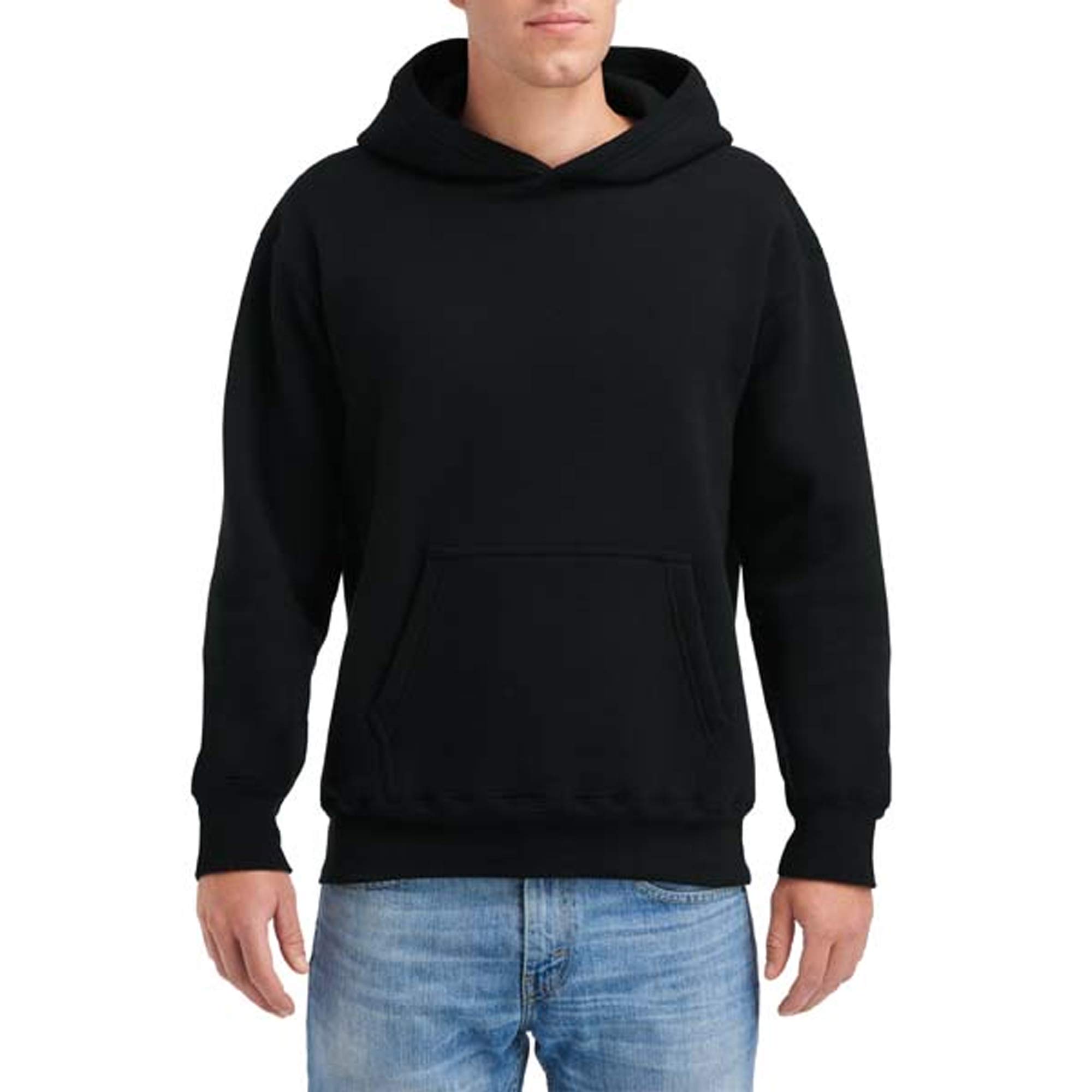 Gildan Hammer Men's Adult Hoodie, Black, Large