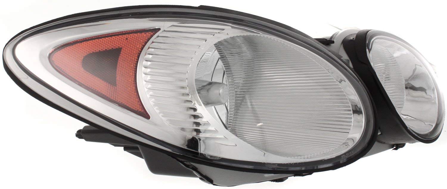 Evan Fischer Driver and Passenger Side Headlight Compatible with 2005-2007 Buick LaCrosse & 2005-2007 Allure - GM2518142, GM2519142