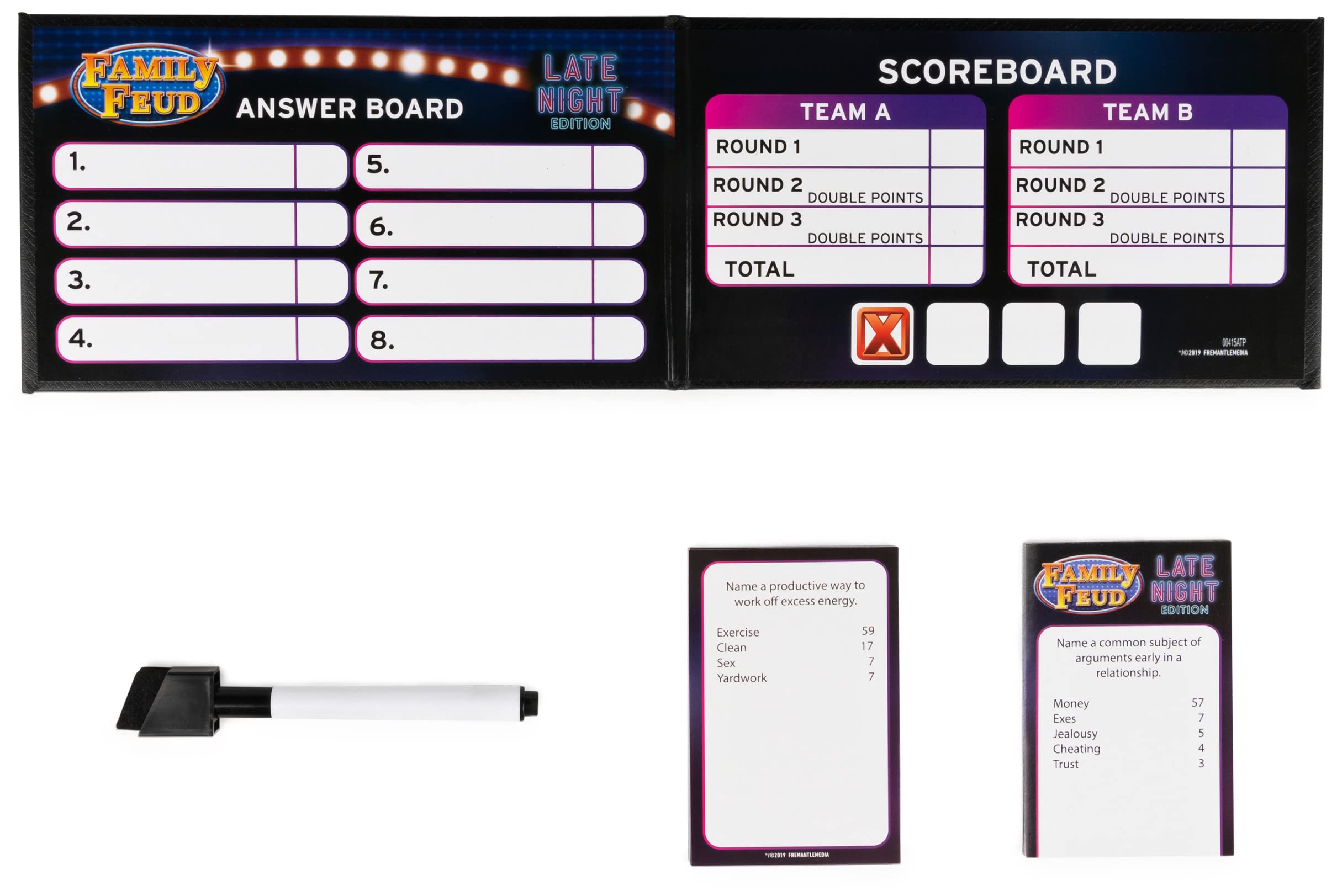 Family Feud Late Night Edition Adult Party Quiz Game