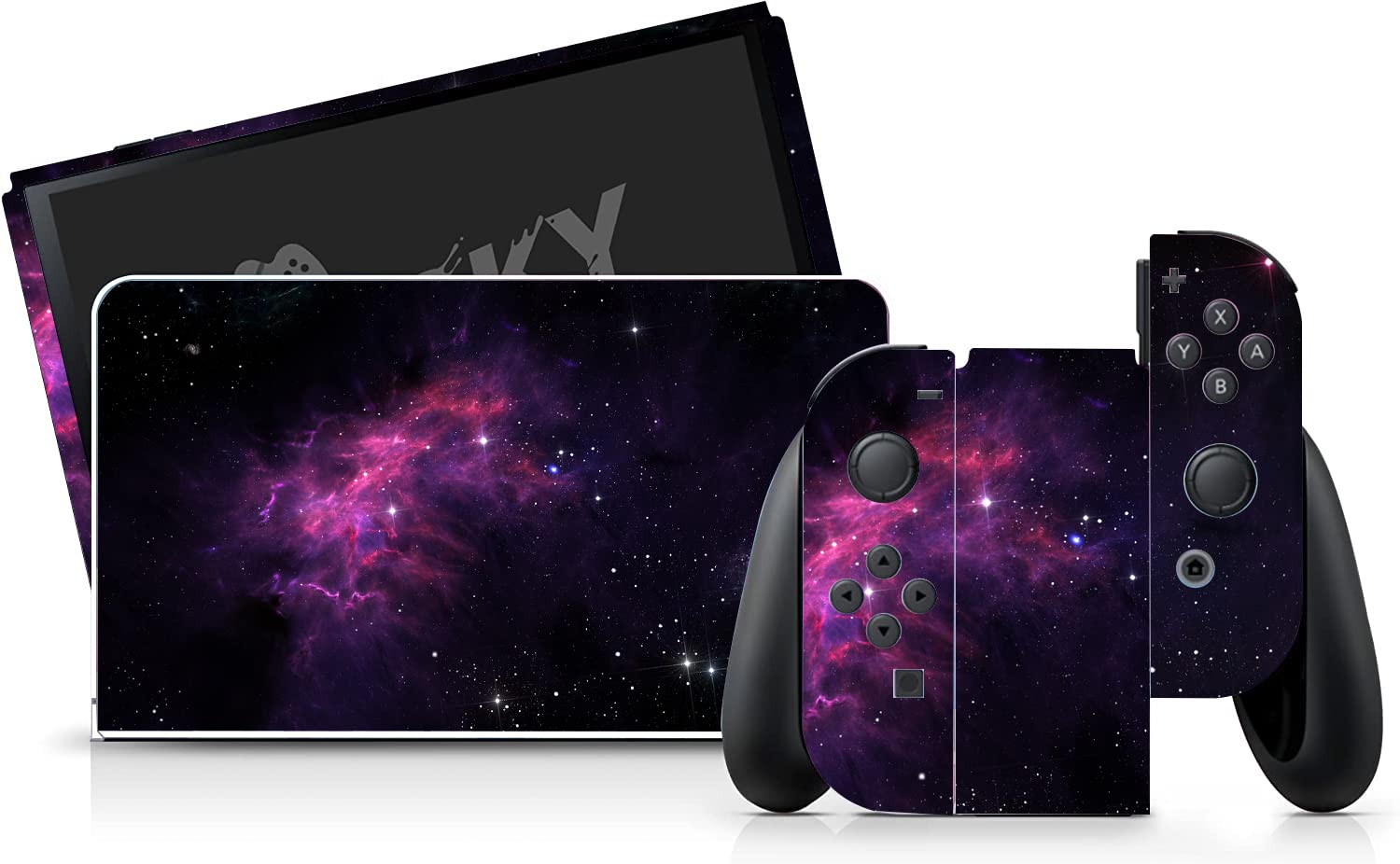 LIANGYING Full Wrap Skin for Switch OLED Anime Switch OLED Protector Skin Cover Matte Vinyl Decal Stickers(Only Switch OLED)
