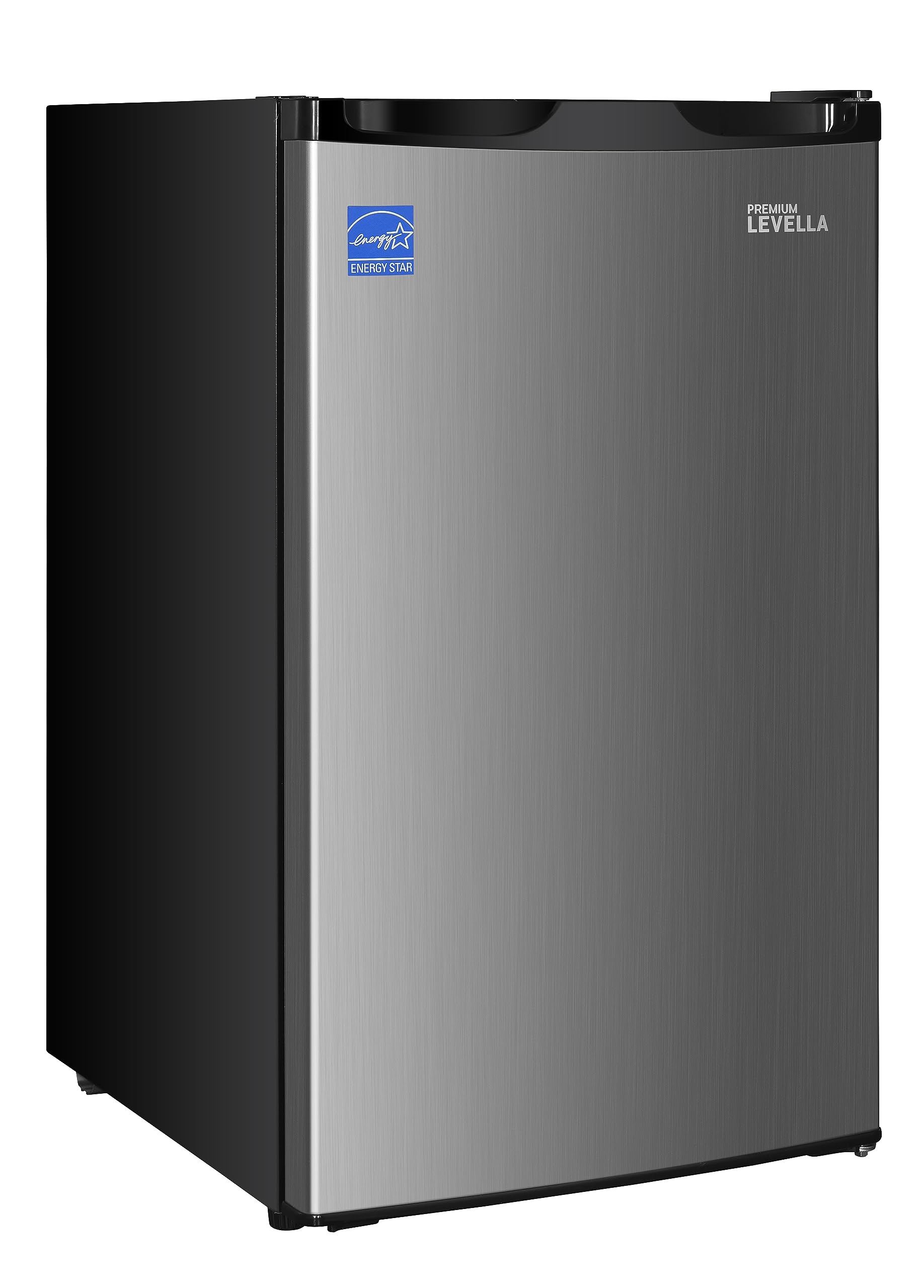 Premium Levella PRF446300HS 4.4 cu ft Mini Fridge in Silver