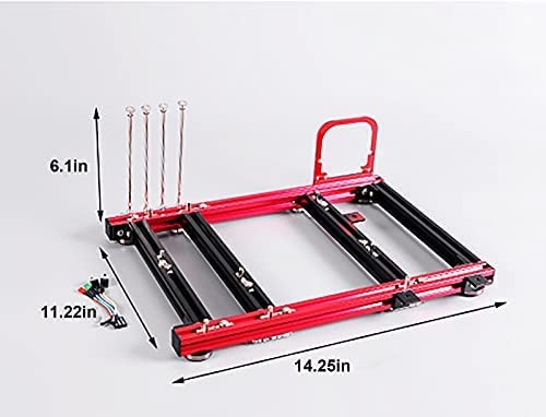 Matx Itx Pc Test Bench Open Air Pc Case Micro ATX Case Bracket Aluminum DIY Bare Frame,Matx Test Bench Creative Personality DIY Chassis Bracket Open Chassis,Bench Case Motherboard Stand
