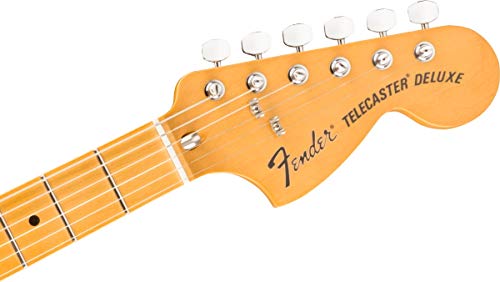 Fender Vintera 70s Deluxe Telecaster Electric Guitar, with 2-Year Warranty, 3-Color Sunburst, Maple Fingerboard
